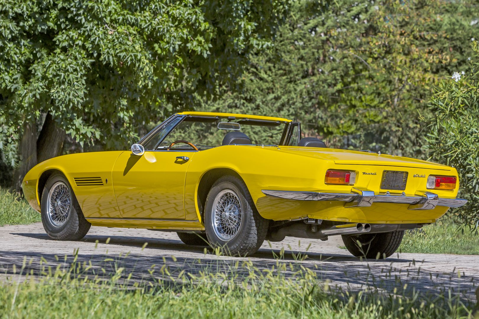 Maserati Ghibli 4.7 Spyder by Ghia nie znalazło kupca na aukcji